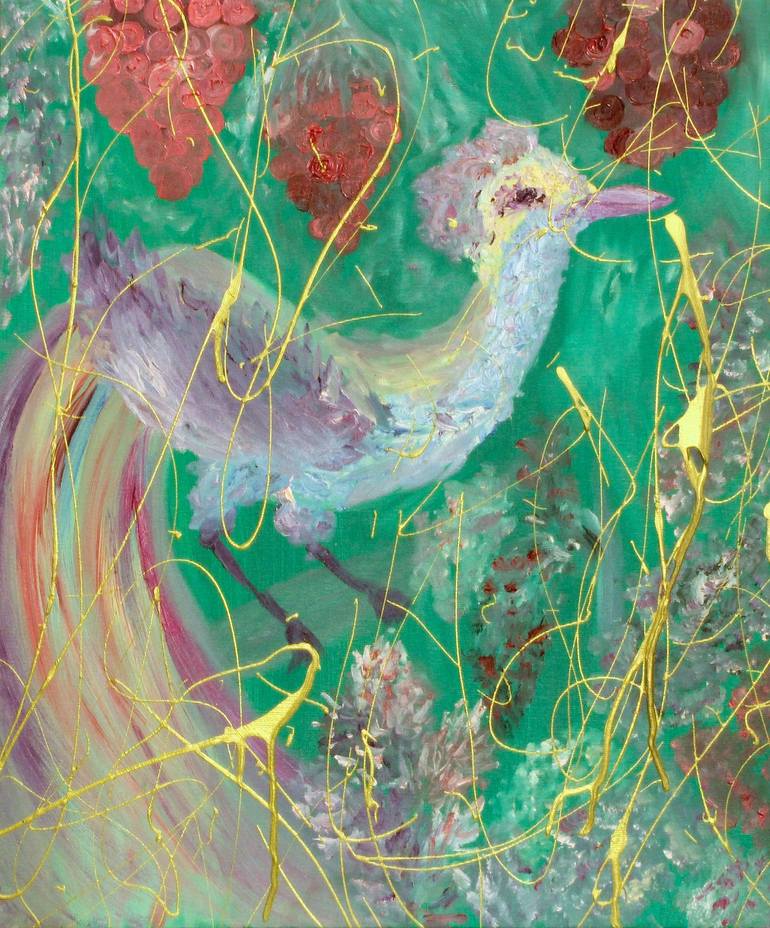 Hyperborea: Gauya, the Bird of Fortune. Painting by Diana Avgusta ...