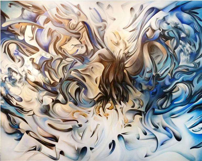 'Eagle.' Painting by Daniel Anderson | Saatchi Art