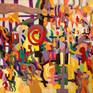 Leaving the Cave of Reason Painting by Randy Nutt | Saatchi Art