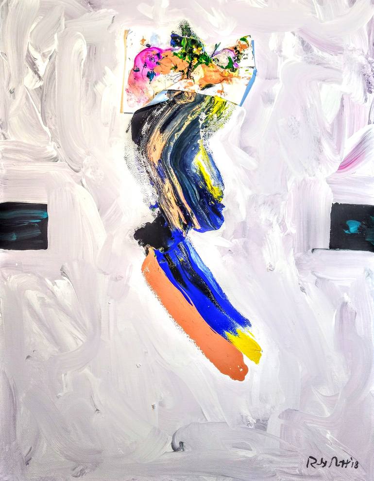 Hang on to Reality Painting by Randy Nutt | Saatchi Art
