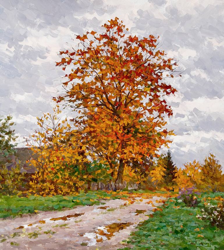 After the Rain Painting by Igor Barkhatkov | Saatchi Art