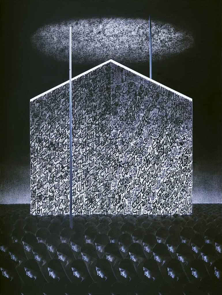 TAWAF Painting by R M Naeem | Saatchi Art