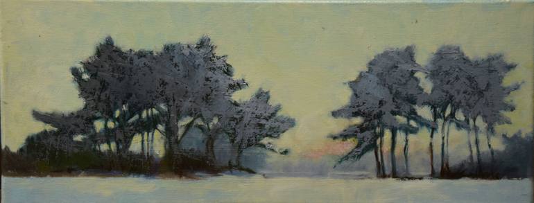 Winter Magic Painting by Elske Wilton | Saatchi Art