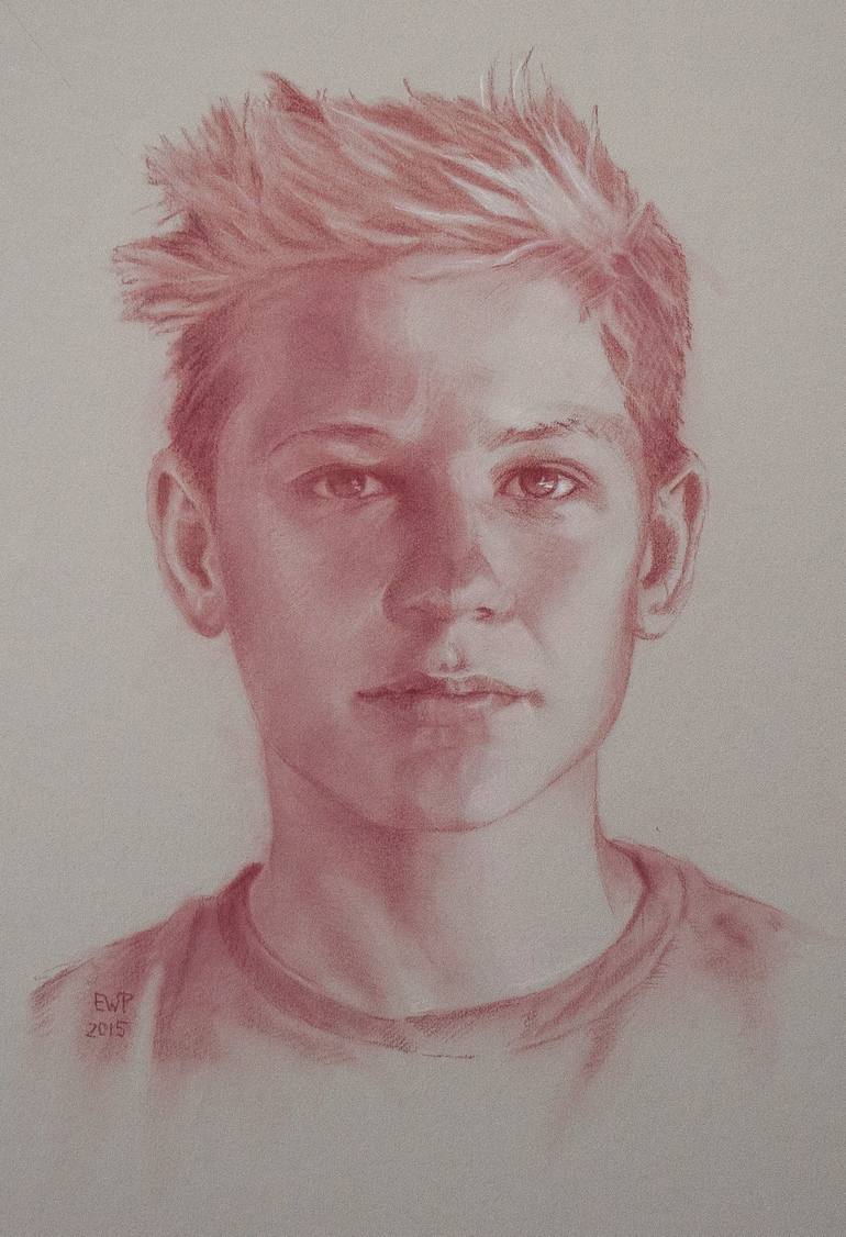 I am 13 years old and I know what I want! Drawing by Elske Wilton ...