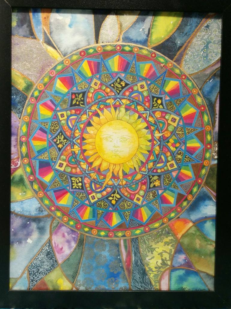 My own perception Painting by Yulia Lisitsyna | Saatchi Art