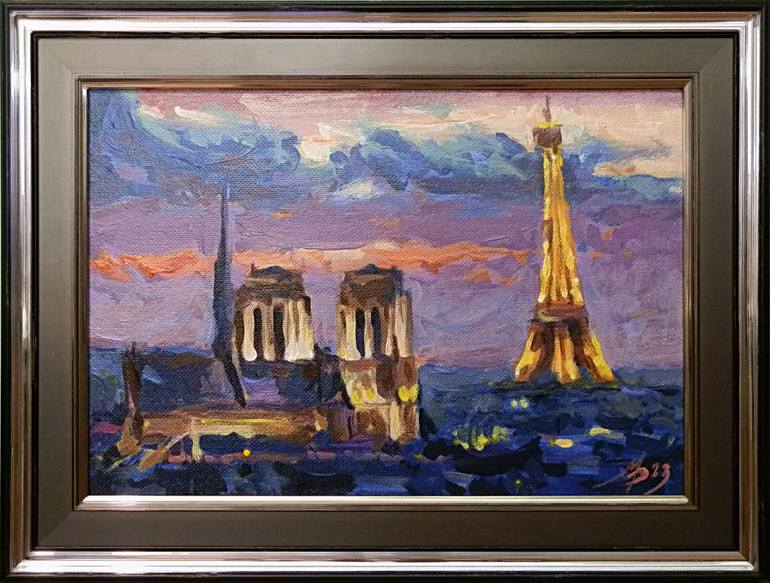 Dawn Painting by Mykhailo Patskan | Saatchi Art