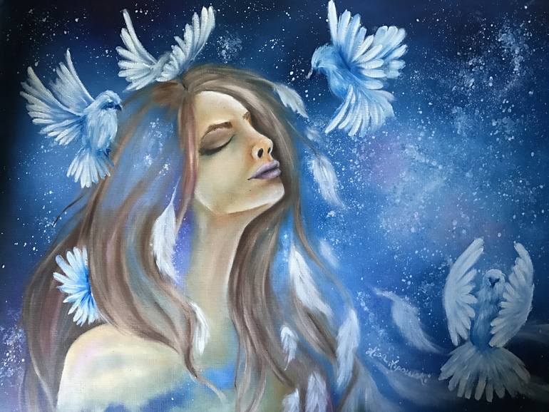 Everlasting Painting by Lisa Lipowski | Saatchi Art