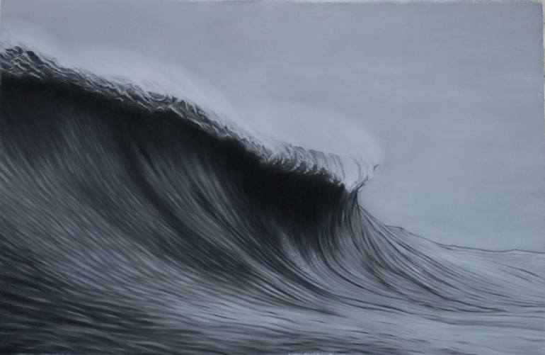Wave 2 Drawing by Emma Theobald | Saatchi Art