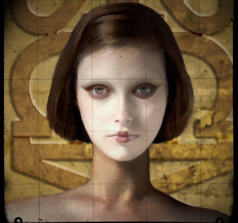 Metamorphosis Face01 Painting by Art Studio Two Gm Two | Saatchi Art