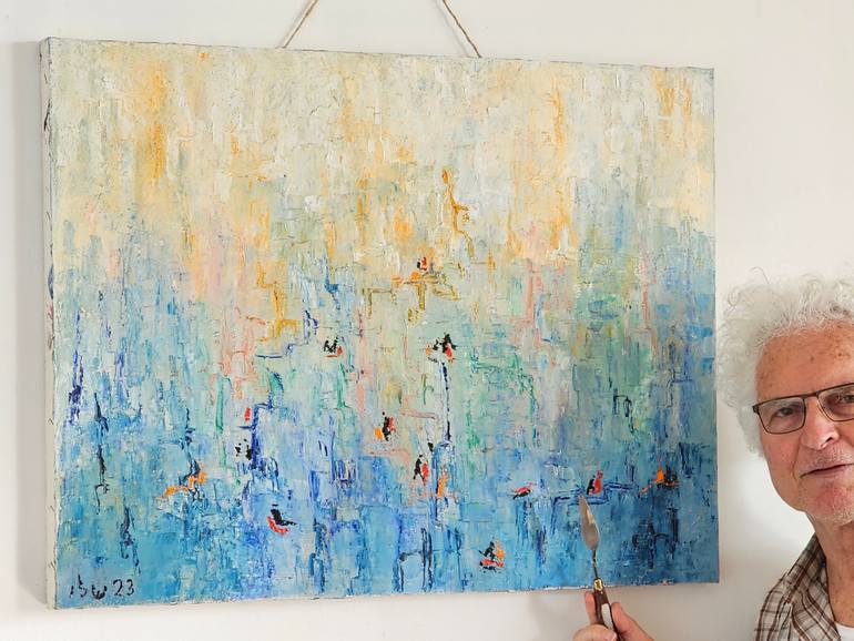 About Human Condition #71 Painting by Shalev Mann | Saatchi Art