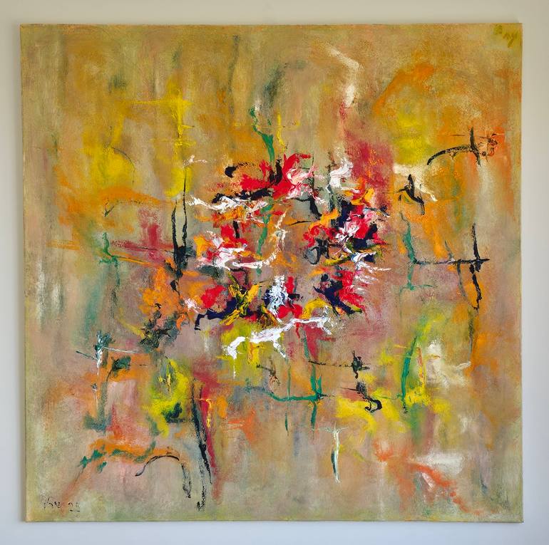 string quartet #221 Painting by Shalev Mann | Saatchi Art