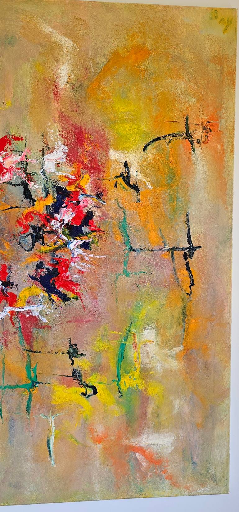 string quartet #221 Painting by Shalev Mann | Saatchi Art