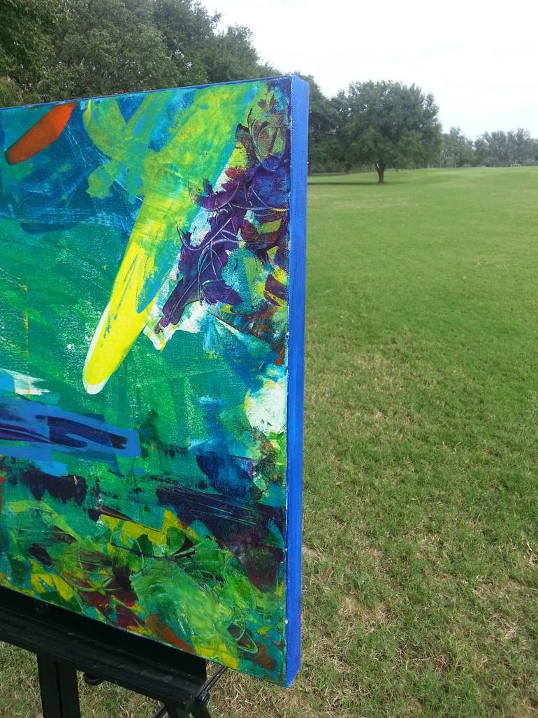 Meteor Painting by Robert Morrow | Saatchi Art