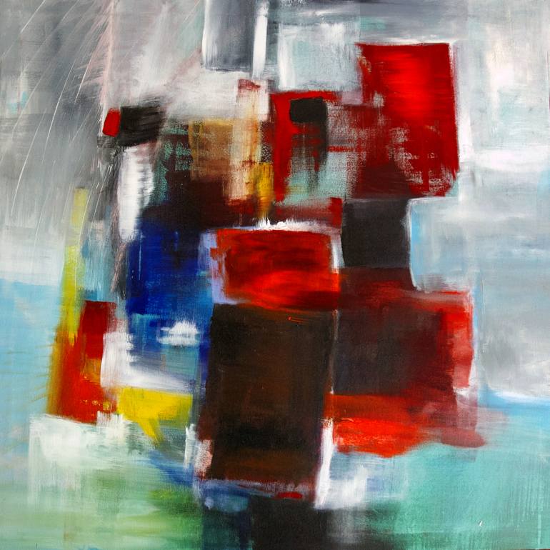 Tormented Painting by Nathalie Gribinski | Saatchi Art