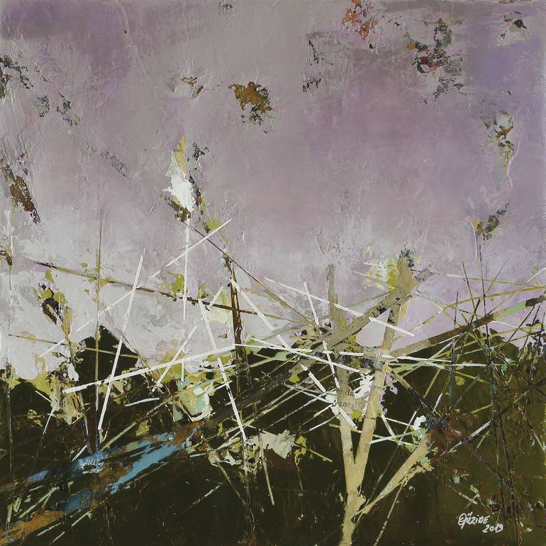 Interdependency in Nature Painting by Guzide Gunduz | Saatchi Art