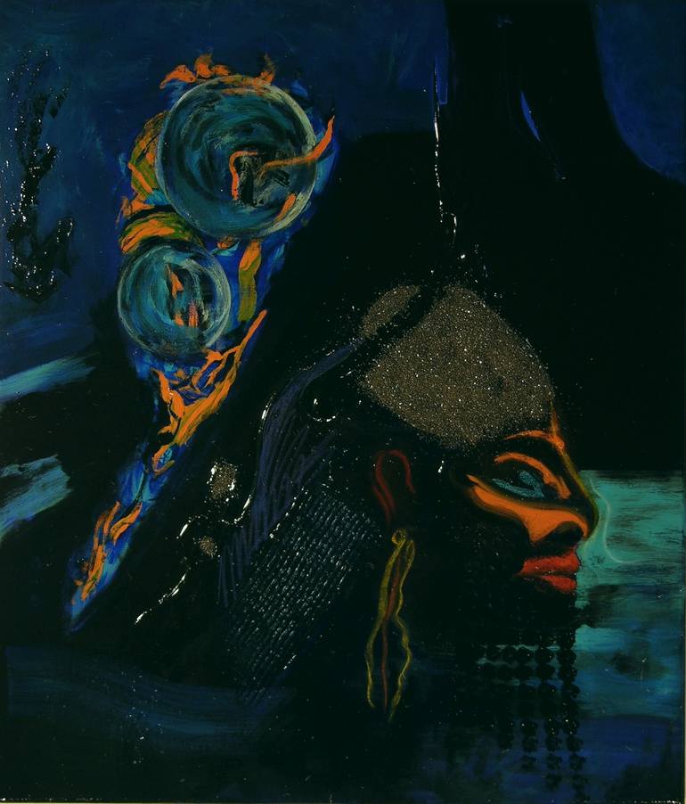 Terra Nera - Gilgamesh Painting by Heribert Wagner | Saatchi Art