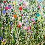 Walking Through Spring Painting by Lucy Moore | Saatchi Art