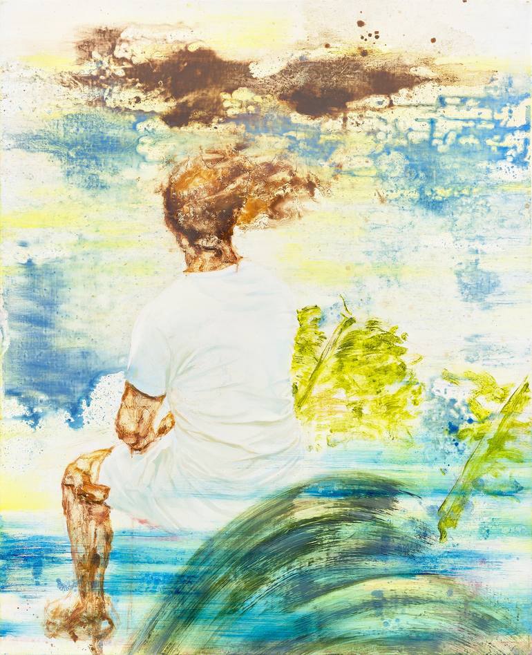 Virtual - placeless scenery Painting by Uah Young | Saatchi Art