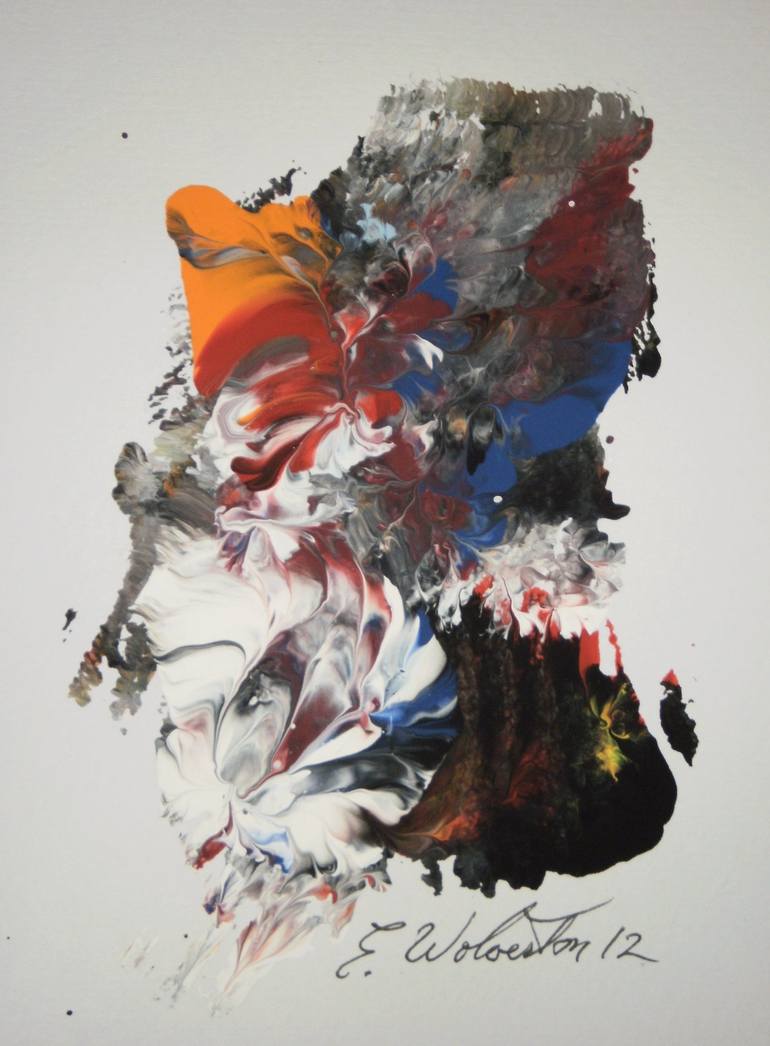 The Garden Of Peace Painting by Edward Wolverton | Saatchi Art