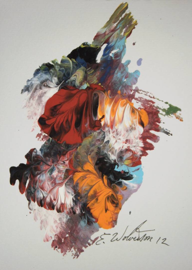 Jungle Rash Painting by Edward Wolverton | Saatchi Art