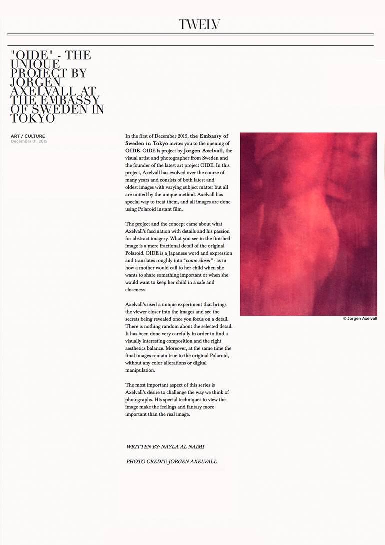 OIDE / kitchen sink Photography by Jörgen Axelvall | Saatchi Art