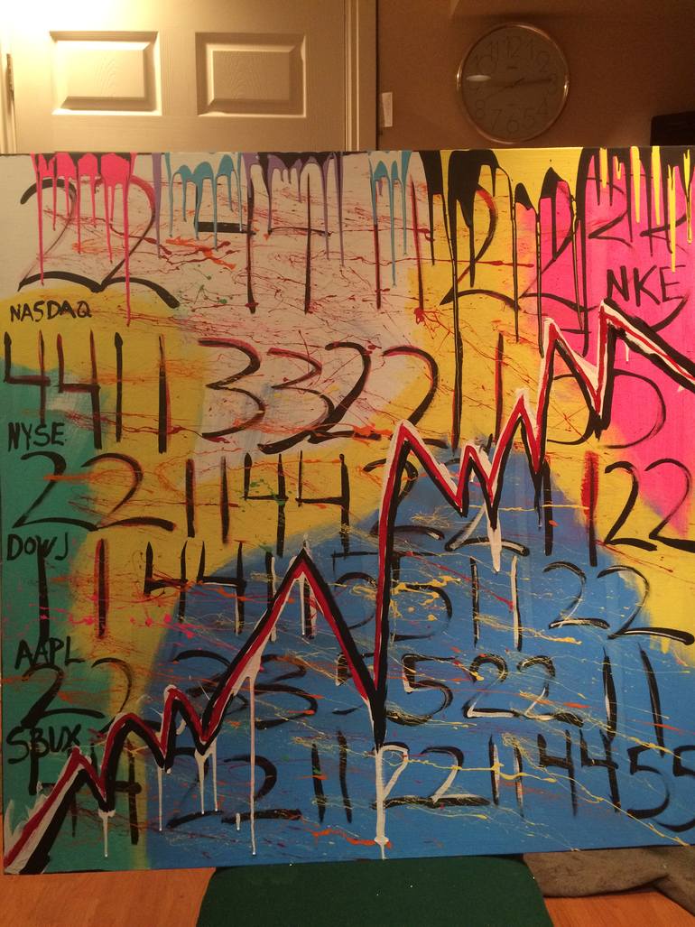 Stocks Painting by Martin Lawrence | Saatchi Art