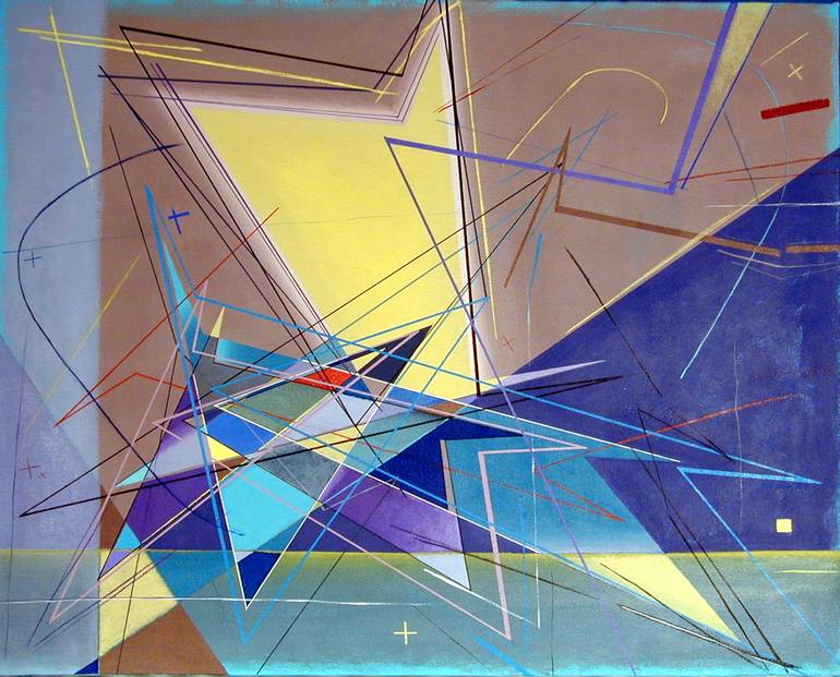 linear transformation o2 Painting by Riccardo Liotta | Saatchi Art