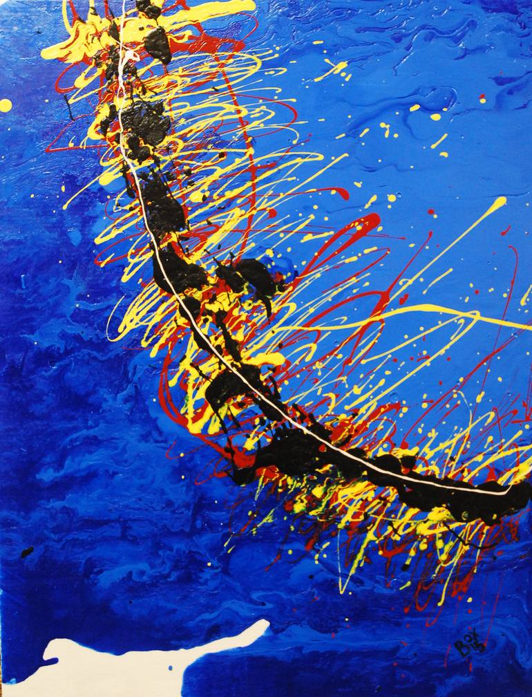 Where It Gets Deep Painting by William Box | Saatchi Art