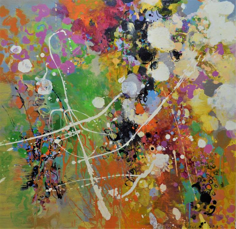 Joy of Life (storage 183) Painting by Paul Chang | Saatchi Art