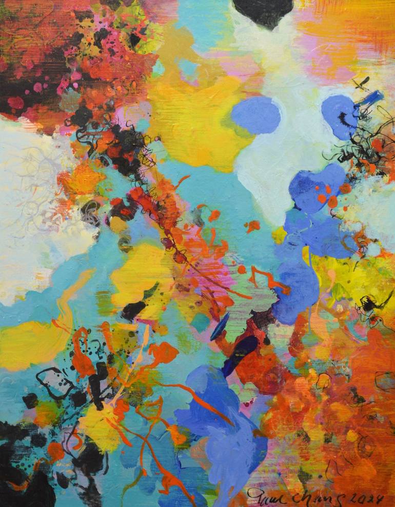 Sunny Day (251) Painting by Paul Chang | Saatchi Art