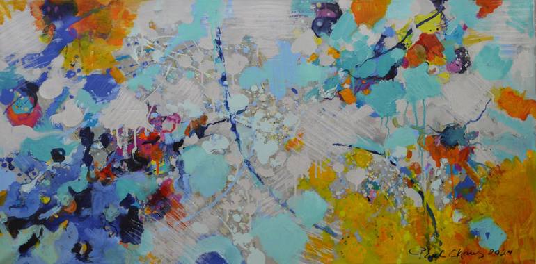 Cloudy Day (259) Painting by Paul Chang | Saatchi Art