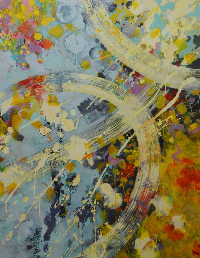 No Title (264) Painting by Paul Chang | Saatchi Art