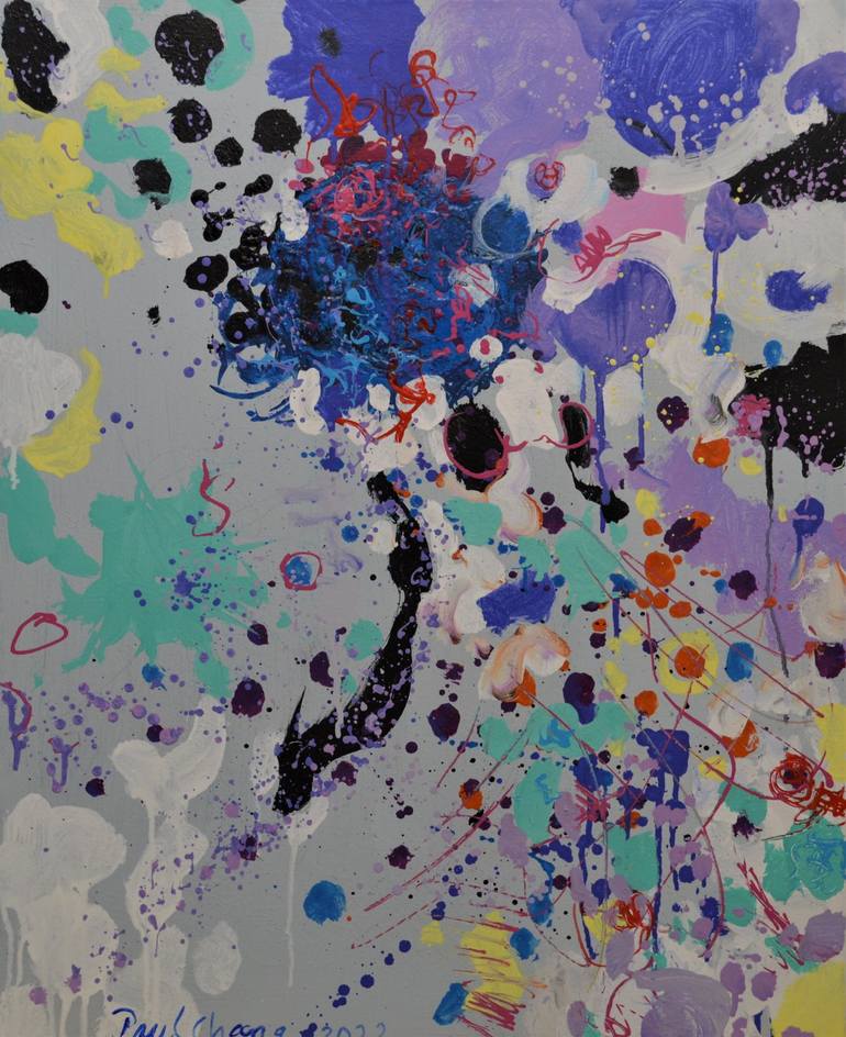 Abstract Beauty # 3 (storage 127) Painting by Paul Chang | Saatchi Art