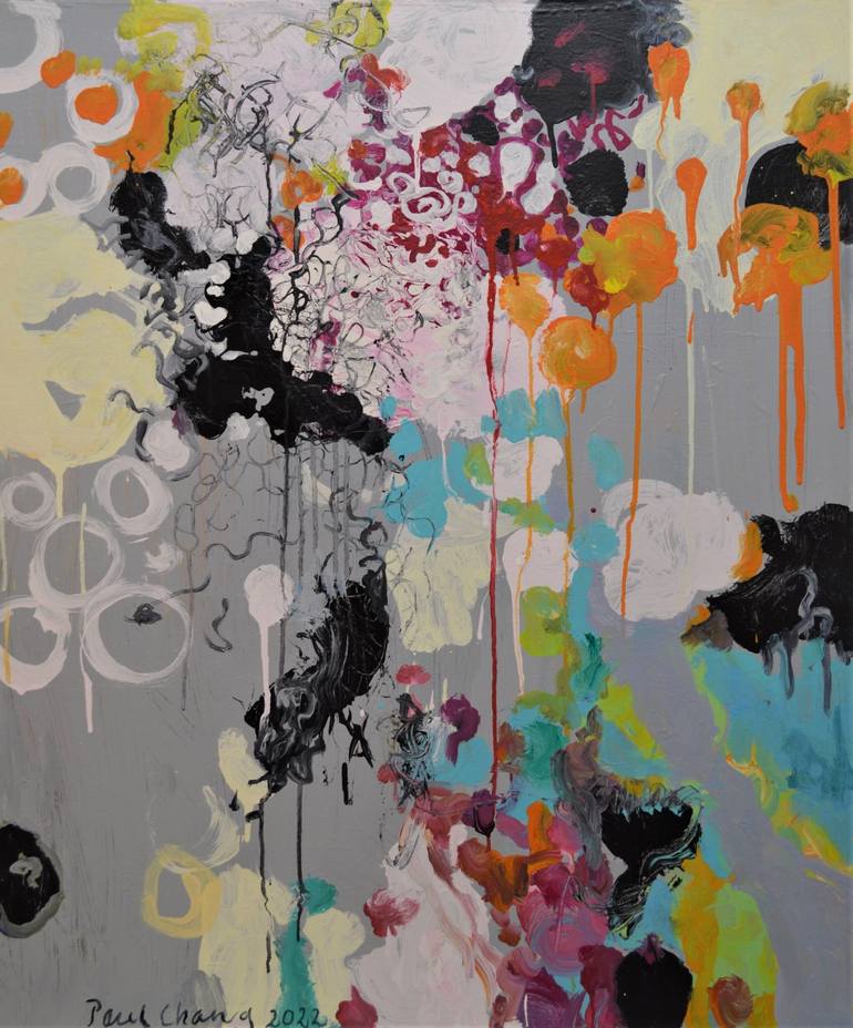 Abstract Beauty # 12 (storage 138) Painting by Paul Chang | Saatchi Art