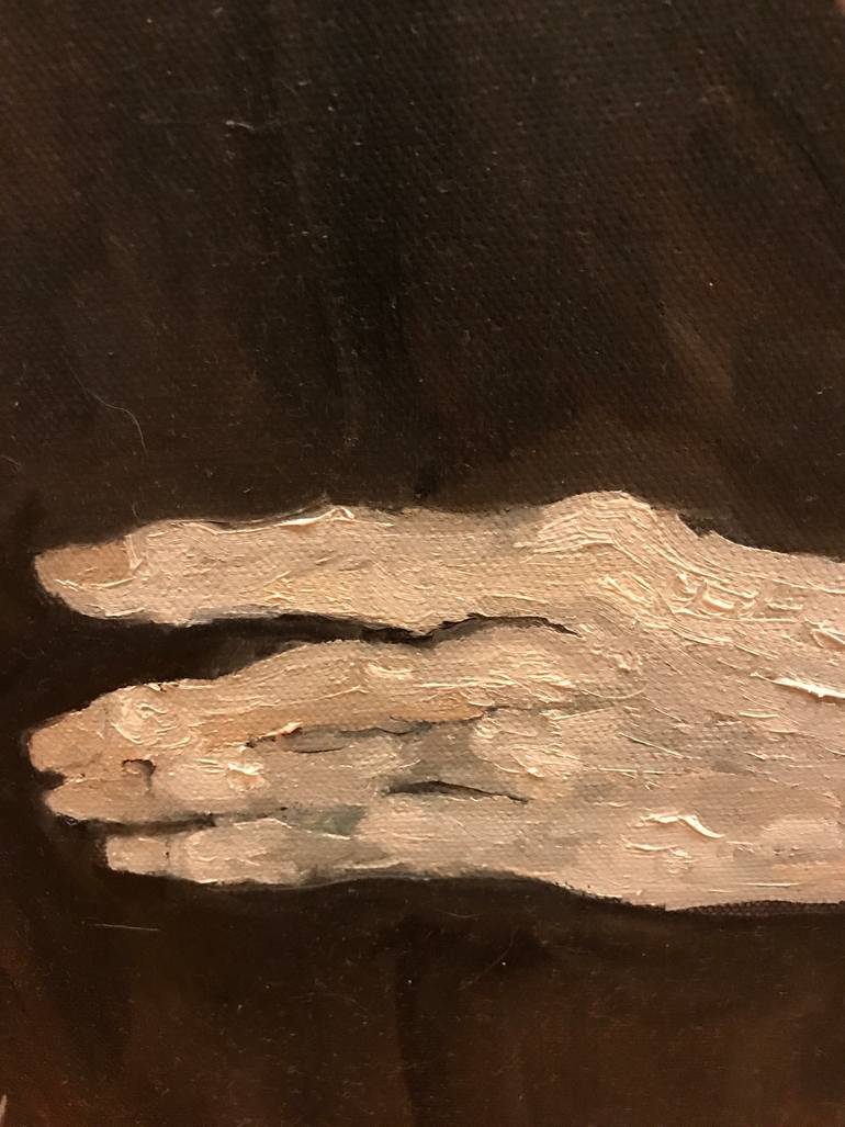 Black & Red Folly Painting by Virginia Nagy | Saatchi Art