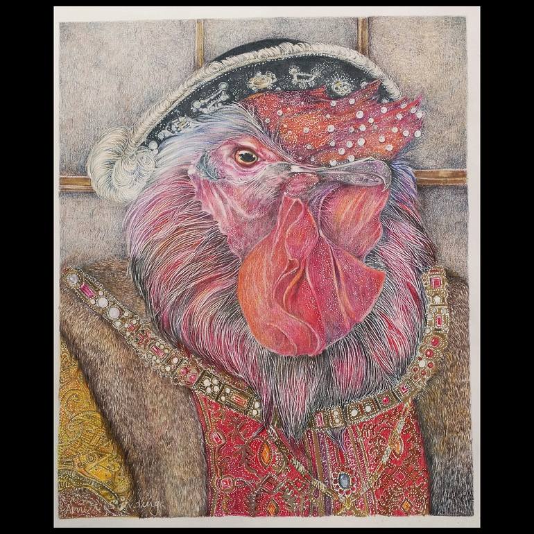 Henry VIII Drawing by Annette Standing | Saatchi Art