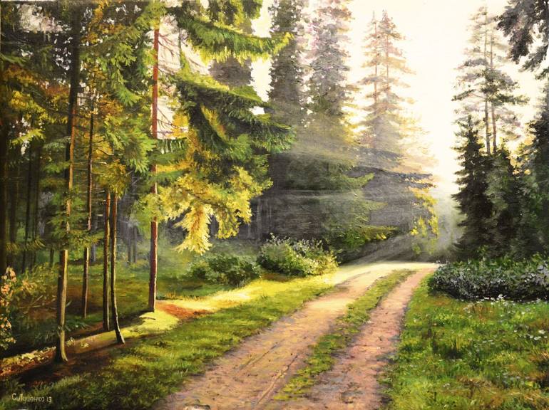 Awakening Painting by Sergey Lutsenko | Saatchi Art