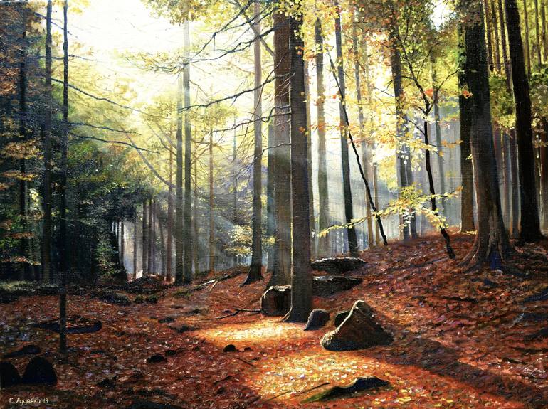 Last heat Painting by Sergey Lutsenko | Saatchi Art