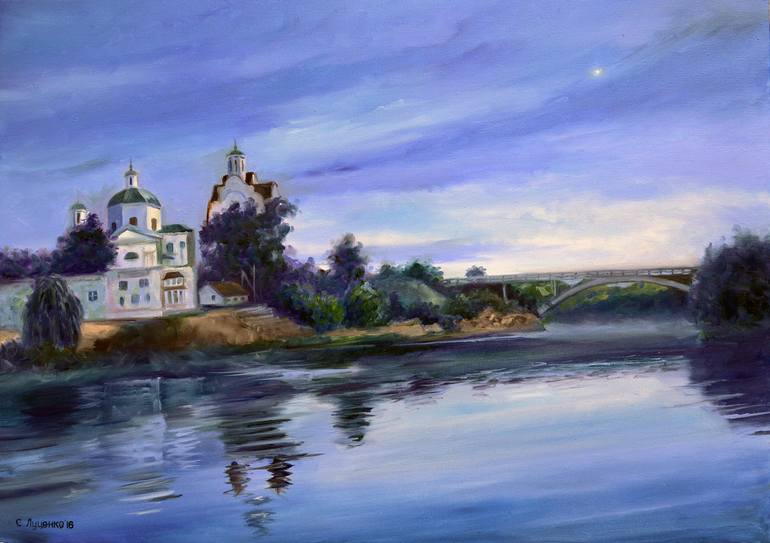 Morning Star Painting by Sergey Lutsenko | Saatchi Art