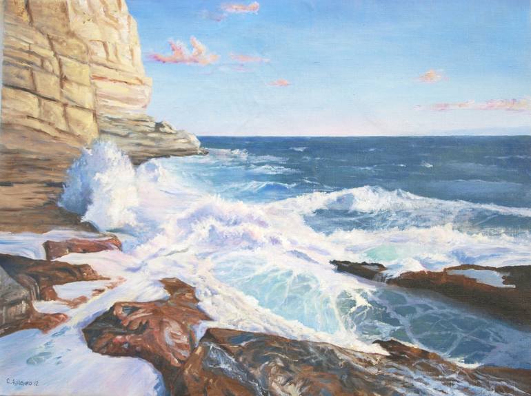 Seascape Painting by Sergey Lutsenko | Saatchi Art