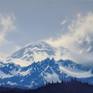 Mount Rainier (East Side) Painting by Ron Beller | Saatchi Art