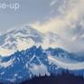 Mount Rainier (East Side) Painting by Ron Beller | Saatchi Art
