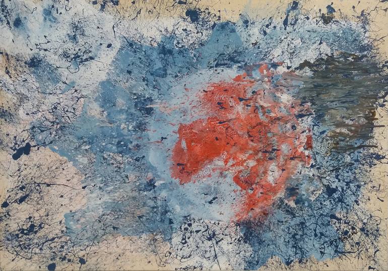 Além da lua Painting by Flavio Necchi | Saatchi Art