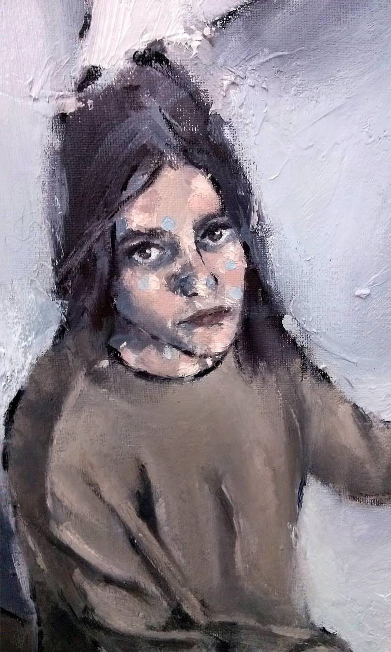 Aspects of soul 'detail' Painting by Dimitris Angelopoulos | Saatchi Art