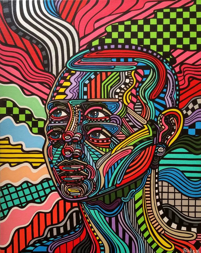 Majestica Painting by Blake Chamberlain | Saatchi Art