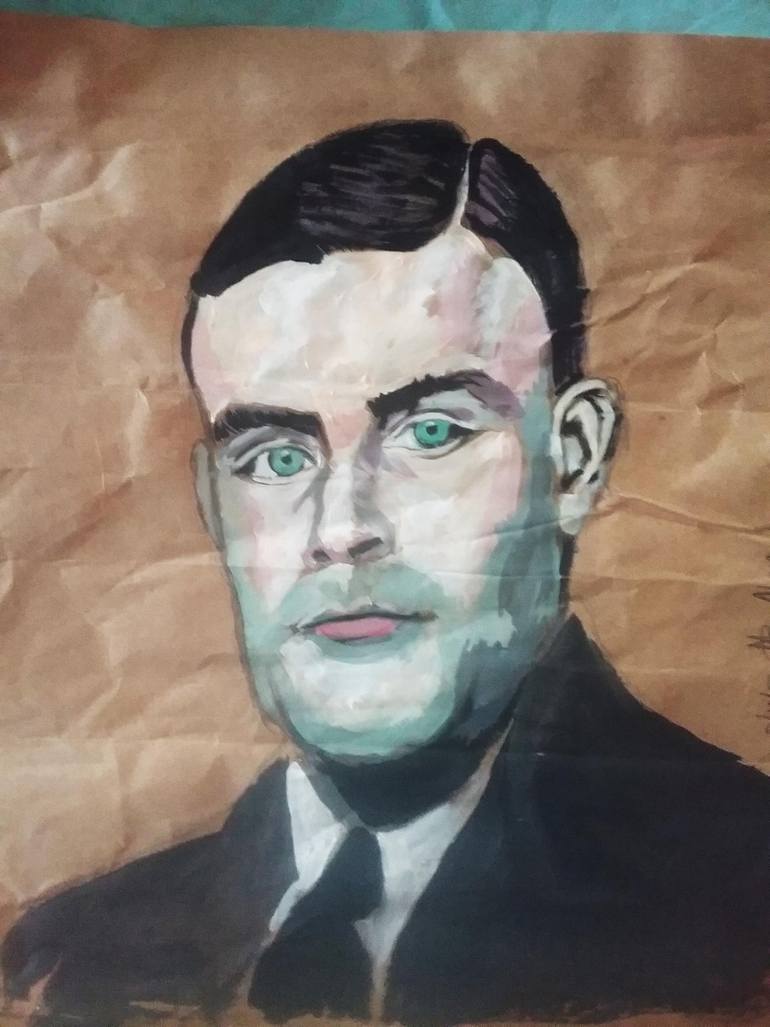 Alan Painting by John Alexander Abbott | Saatchi Art