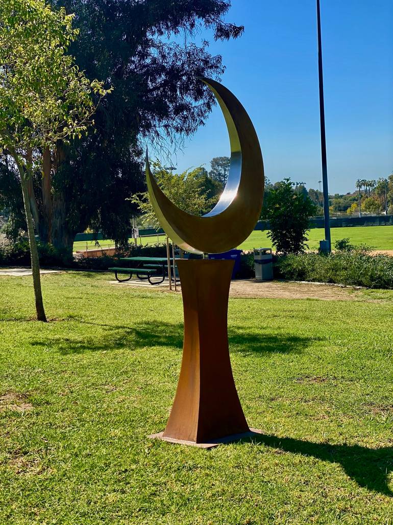 To The Moon Sculpture by Alex Gall | Saatchi Art