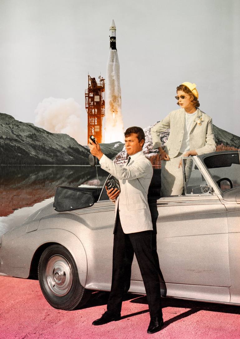 Selfies With Bond - Limited Edition 1 of 5 on Aluminium Collage by ...