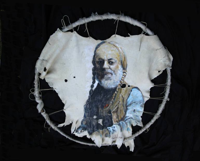 Willie Nelson Painting by Bradley Stoddard | Saatchi Art