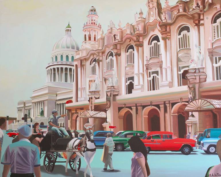 Anna´s Habana Painting by Ana Maria Aviles Toro | Saatchi Art